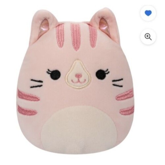 Squishmallows | Toys | Squishmallow Inch Laura The Pink Tabby Cat ...
